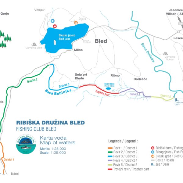 Bleder See – Ribiška družina Bled